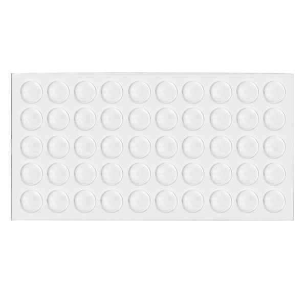 Pastille autocollante ronde transparente 9x2mm - Furnica